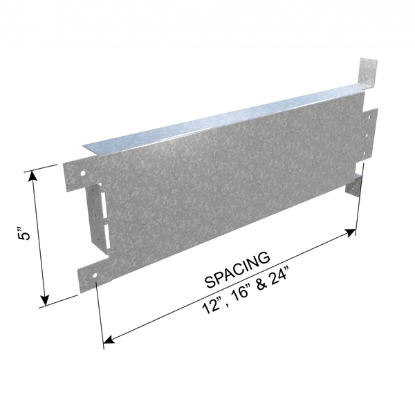 ClarkDietrich BB16 - CDBS BACKER BAR 16 16" x 5" x 33 mils (20ga) – US ...