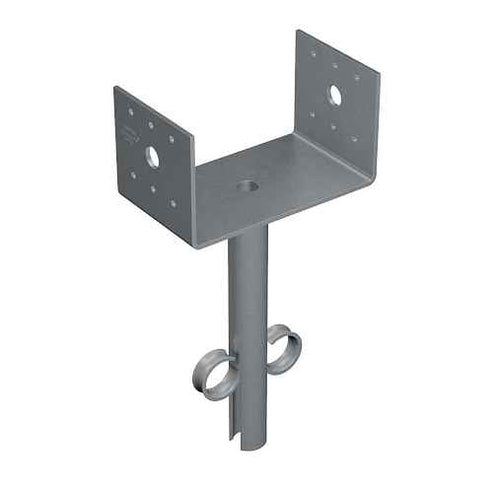 Simpson (EPB46) 4 X 6 ELEVATED POST BASE 3-5/16" x 5-1/2" x 3" x 12ga ...