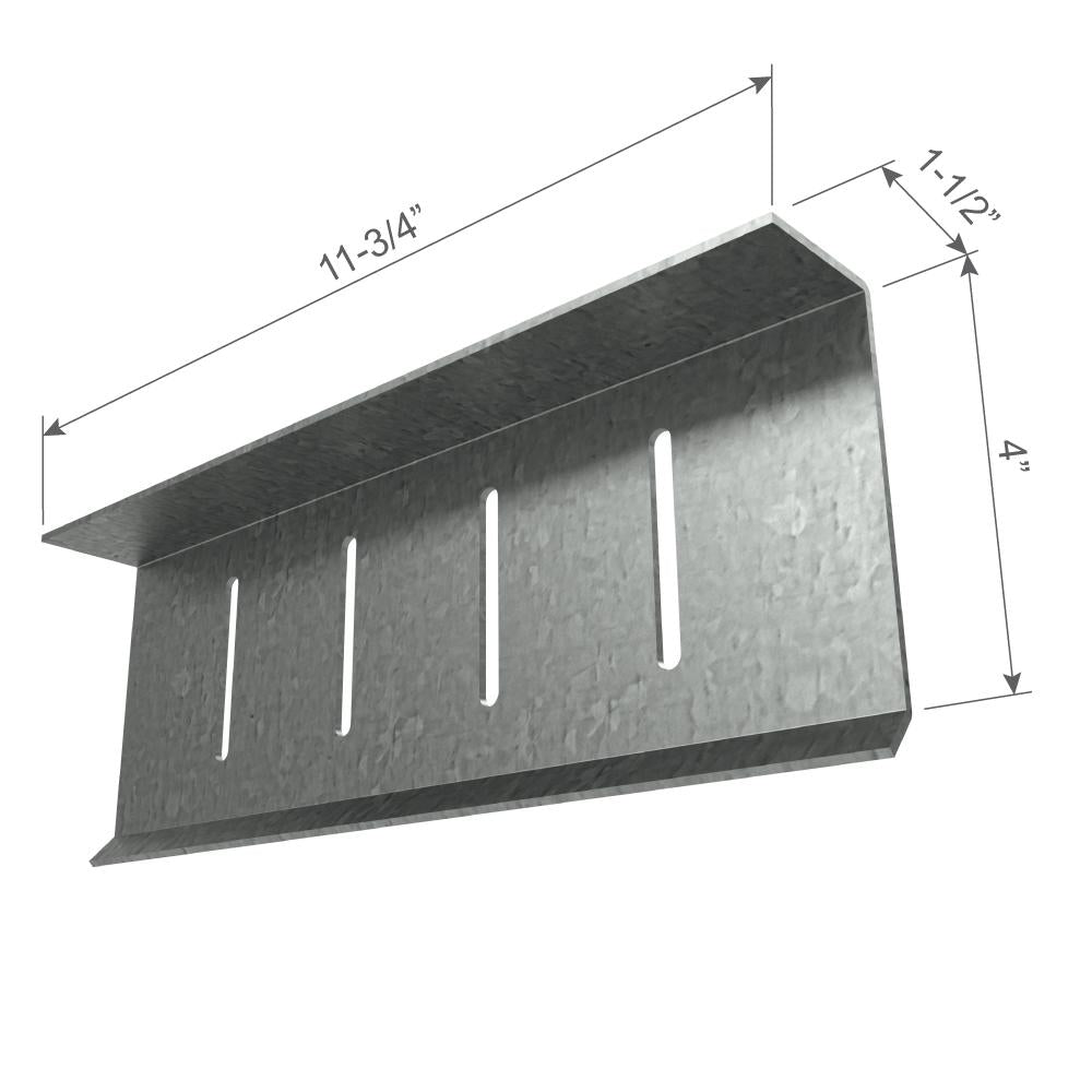 ClarkDietrich FTC12 FAST TOP™ CLIP 11-3/4" x 4" x 1-1/2" x 68mils (14g ...