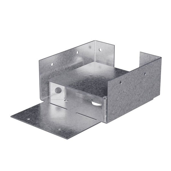 Simpson (ABW44Z) 4 X 4 AB/ABE HYBRID ADJ POST BASE ZMAX 3-9/16" x 3-9 ...